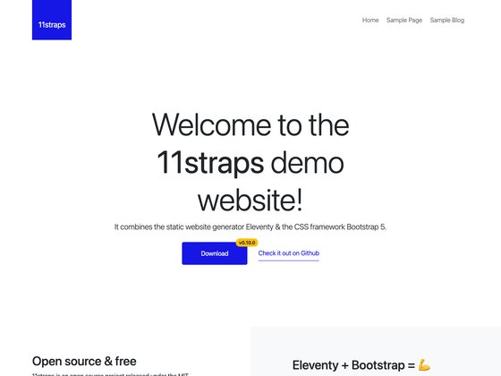 Eleventy - Jamstack Themes