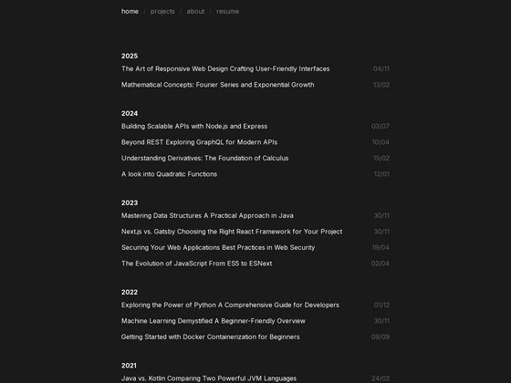 Themes Templates Jamstack Themes