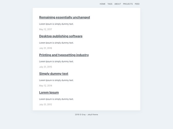 Themes & Templates - Jamstack Themes