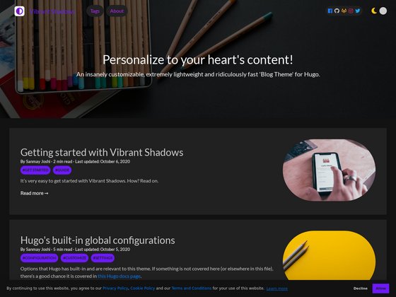 Hugo - Jamstack Themes